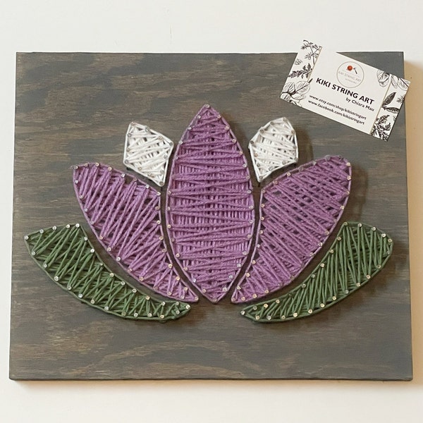 Lotus String Art - Etsy