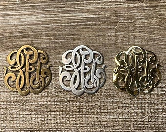 Brass Monogram | Etsy