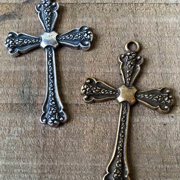 Etched Cross - Etsy