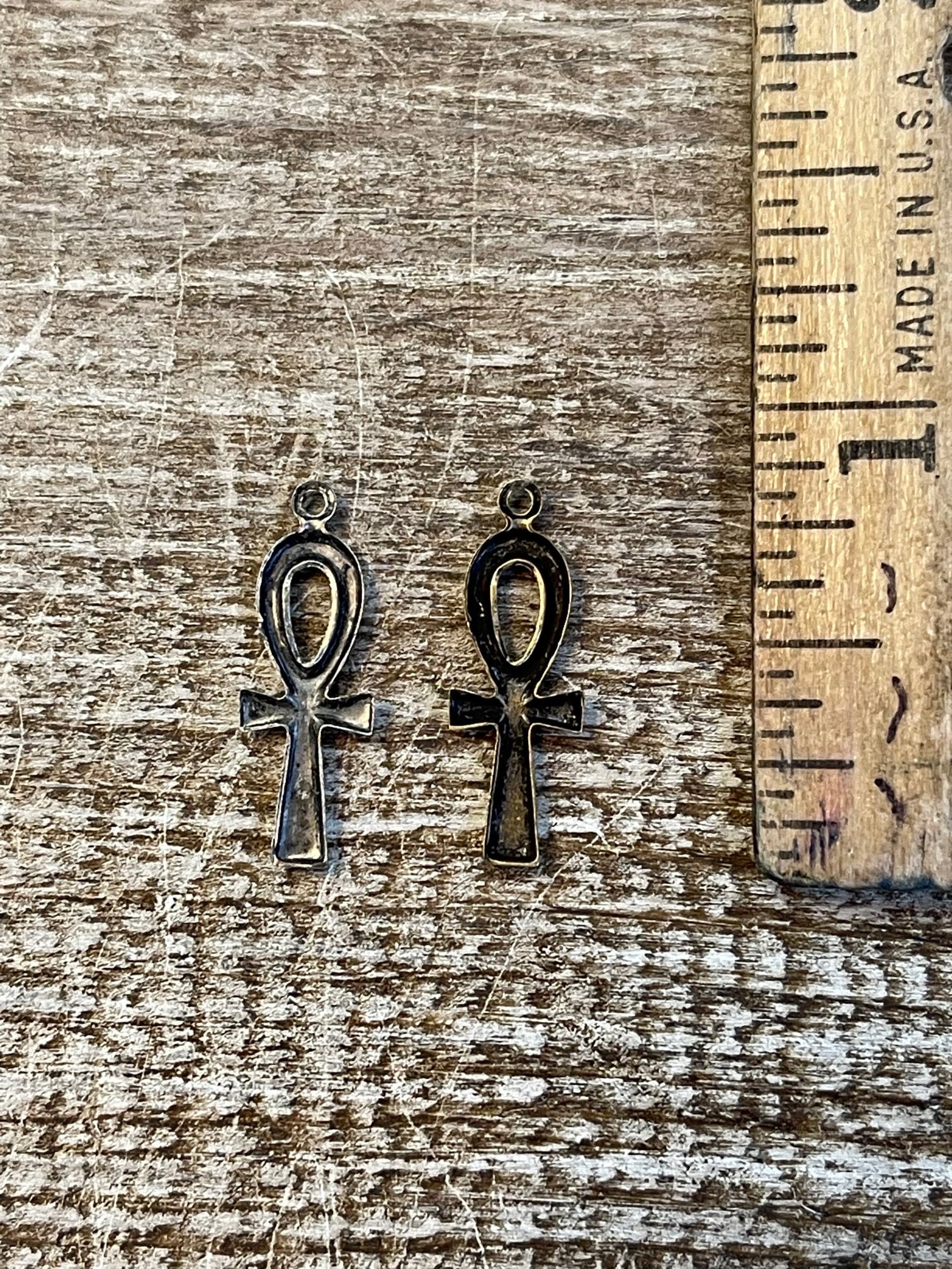 Ankh Cross With Loop Stamping Finding. Charm Pendant Necklace - Etsy