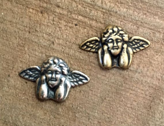 Fiorucci Angel Cherub Stamping Finding. Solid Brass USA - Etsy