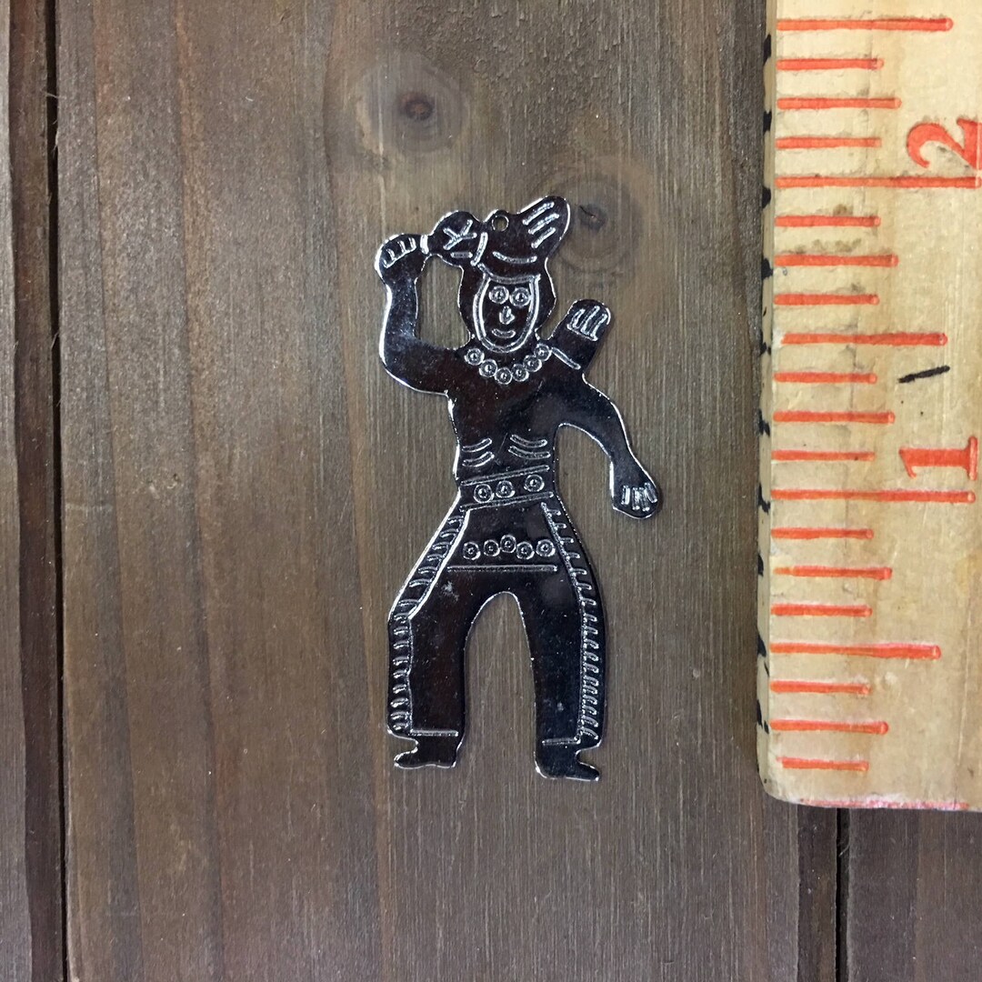 Nativo Americano, Estampado Indio, Hallazgo. Latón macizo, hecho en ...