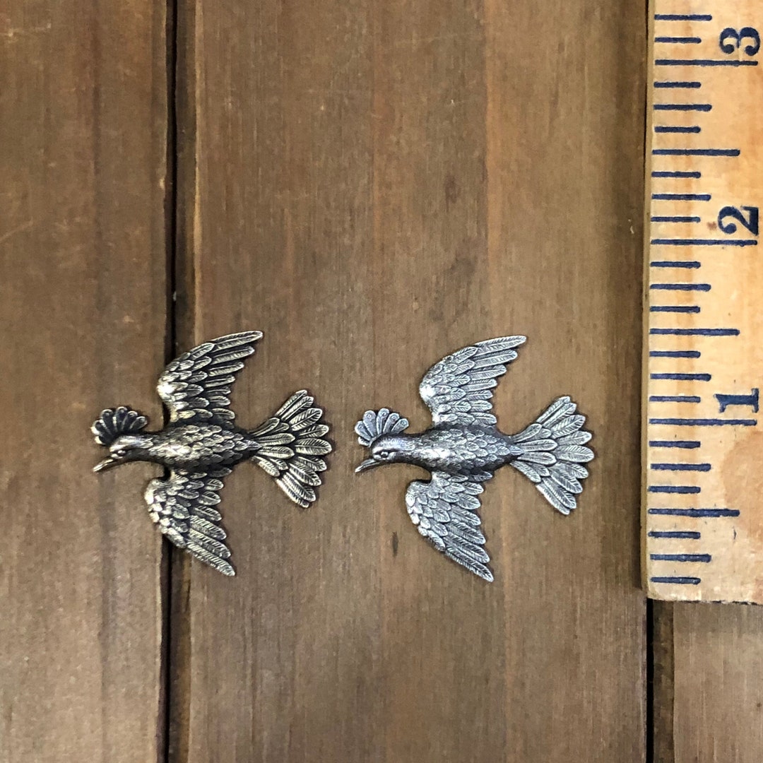 Large Phoenix Bird Stamping, Finding. Solid Brass, USA Made. - Etsy
