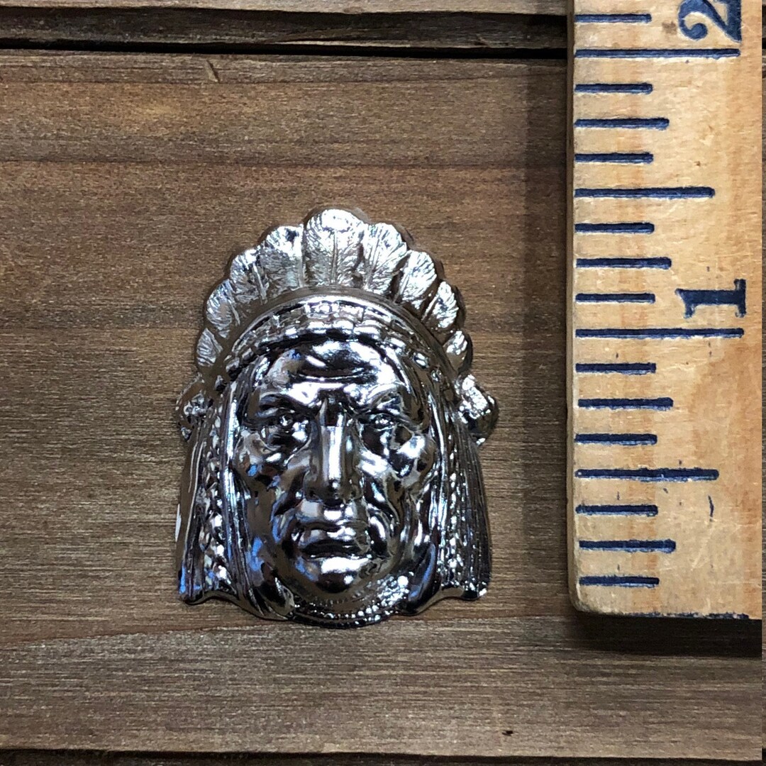 Large Native American Stamping, Finding. Solid Brass, USA Made. - Etsy