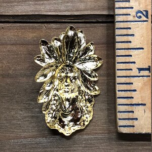 Native American, Indian Chief Stamping, Finding. Solid Brass, USA Made ...