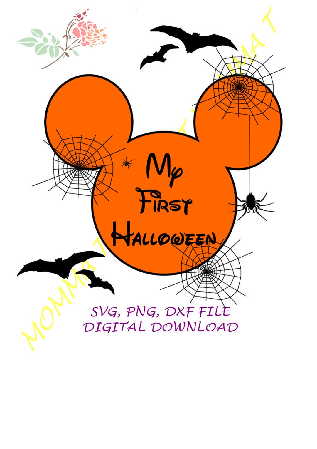 MICKEY MOUSE HALLOWEEN, First Halloween, Halloween Shirt, Baby's First ...