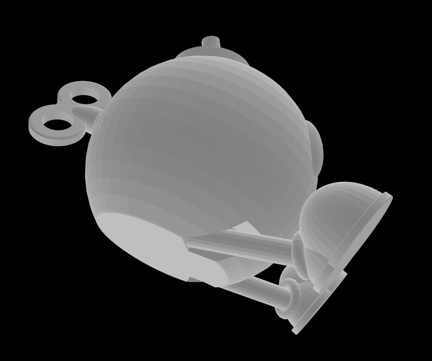 3D Print File - Video Game Toy Bomb - Etsy