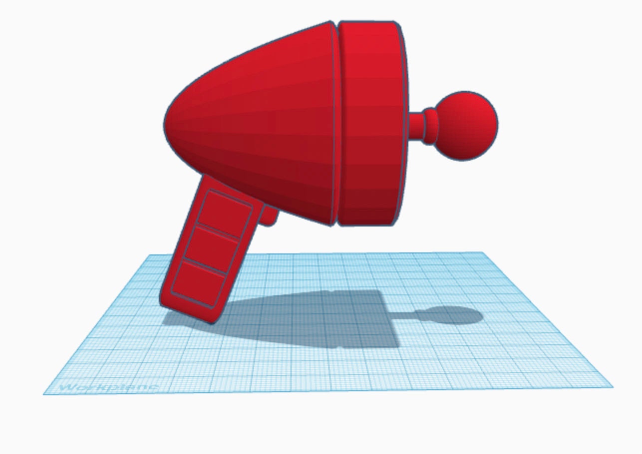 3D Print File Video Game Ray Gun - Etsy