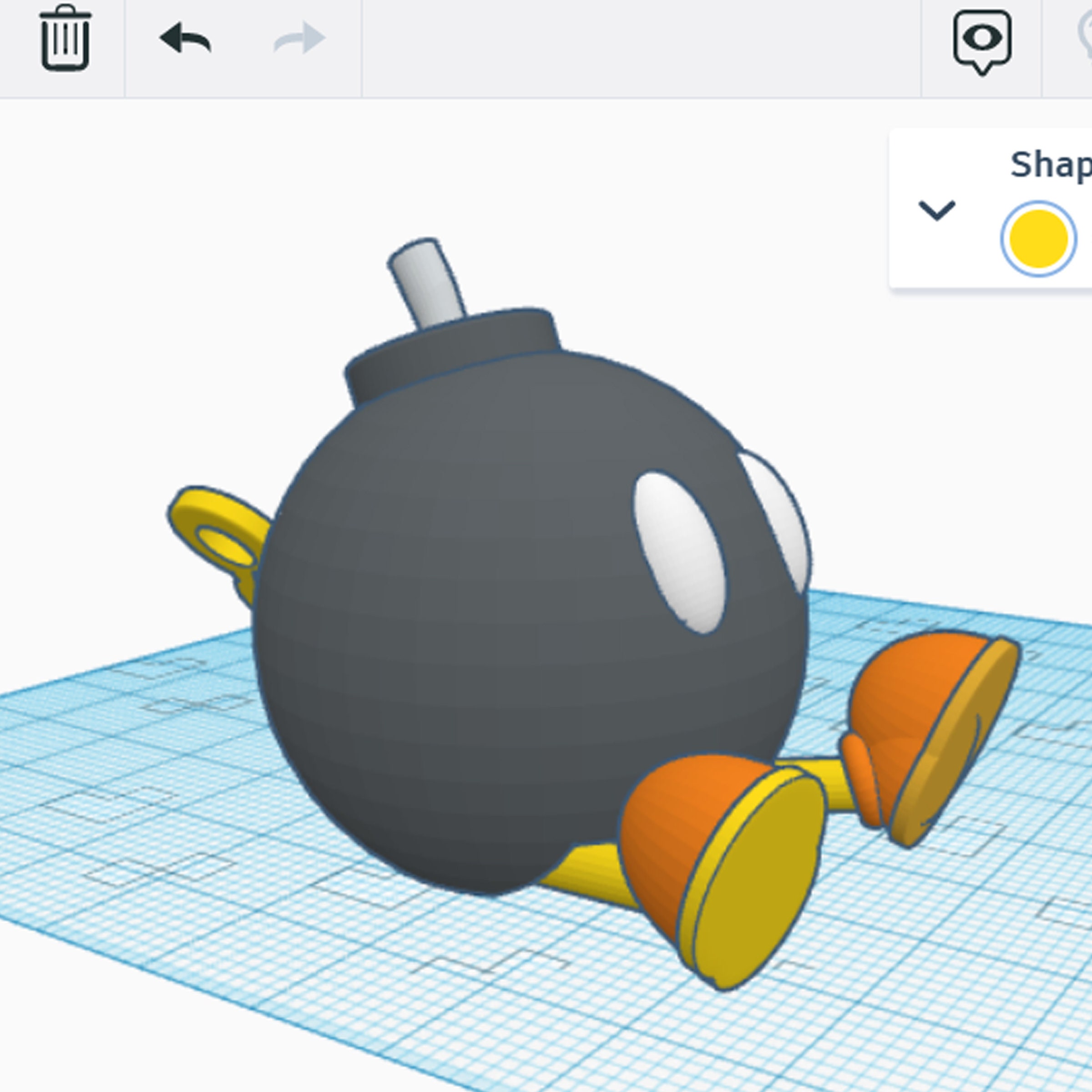 3D Print File - Video Game Toy Bomb - Etsy