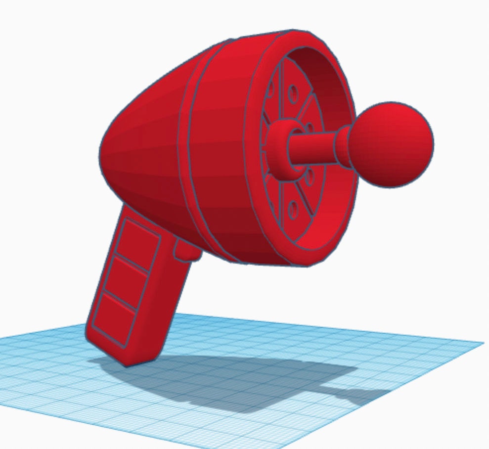 3D Print File Video Game Ray Gun - Etsy