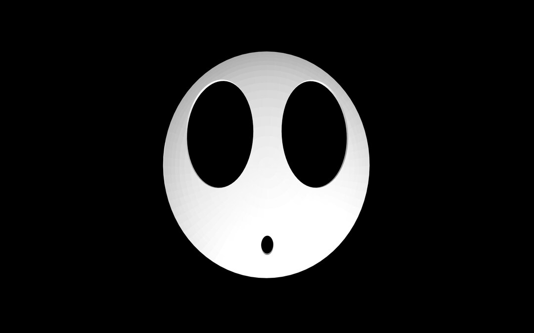 3D Print File - Bashful Dude - Video Game Character Mask - Etsy