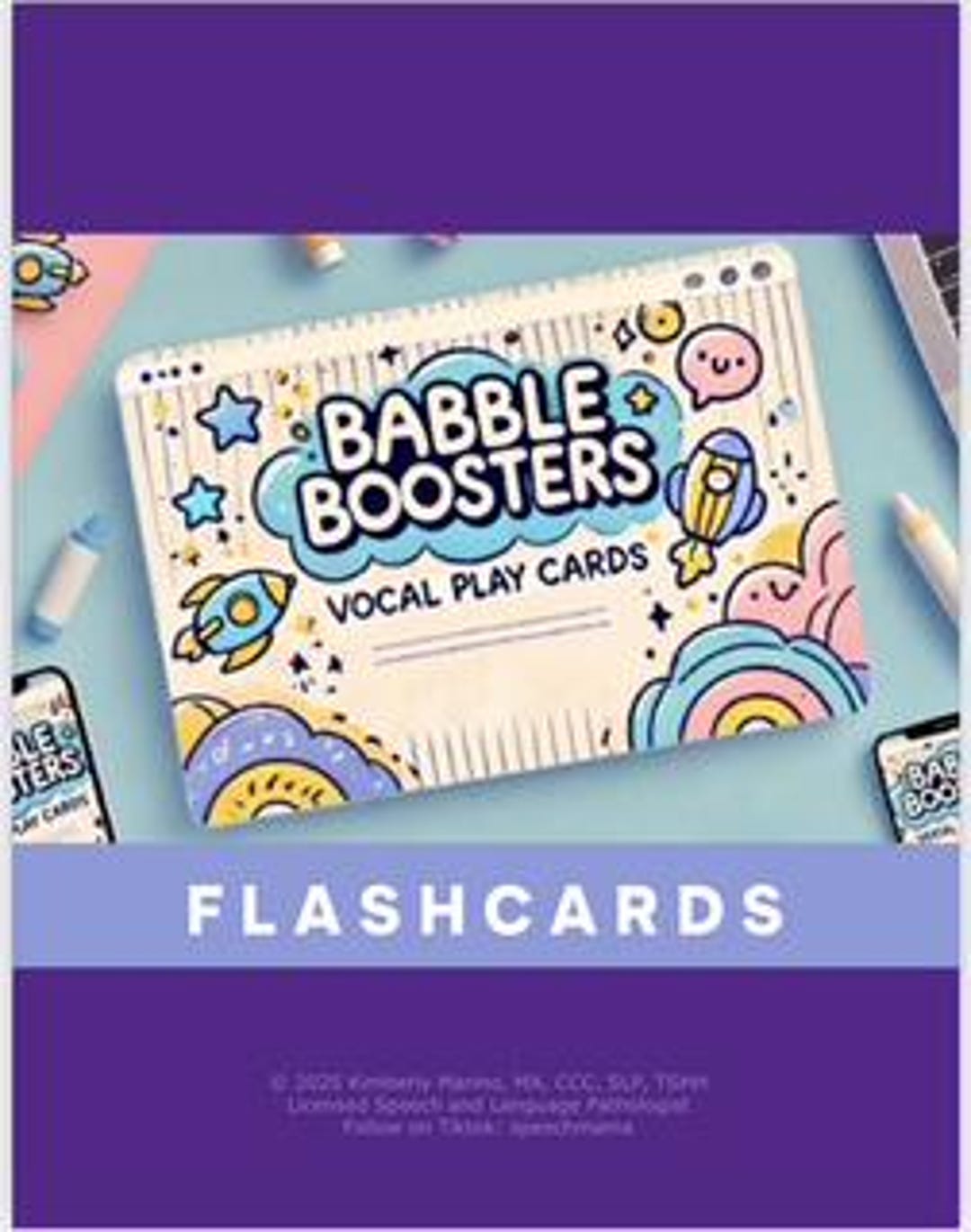 Babble Boosters: Speech Therapy Flashcards for Toddlers, Early Speech ...