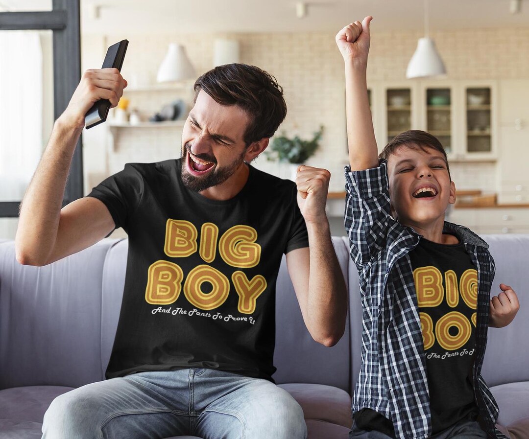 Big Boy Style: Bright & Bold Graphic T-shirt for Men - Classic Tee ...