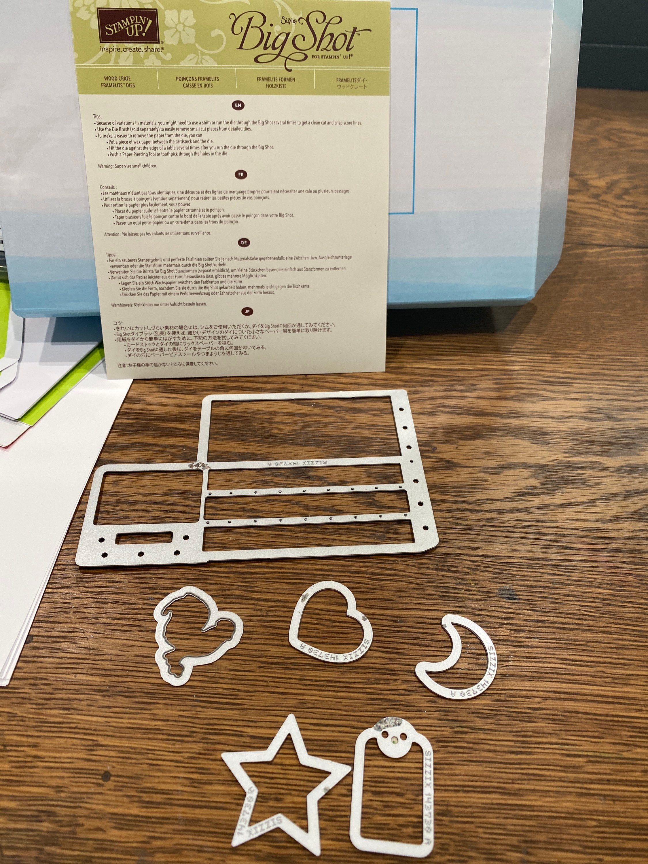 Stampin up Wood Words With Dies - Etsy