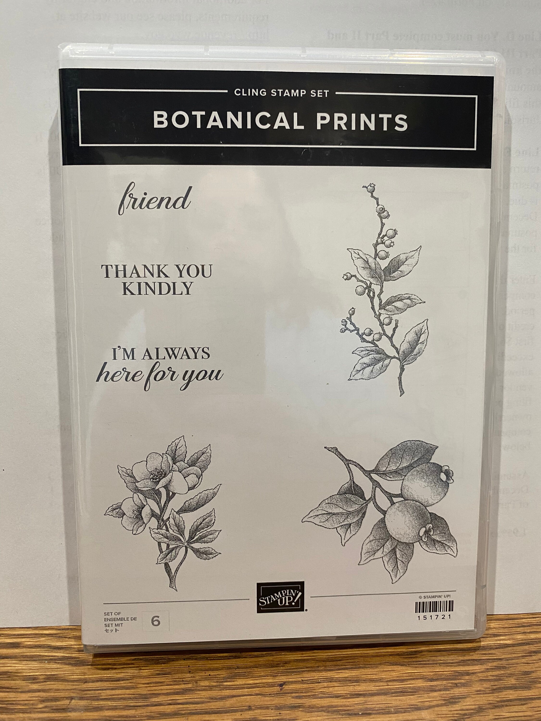 Stampin up Botanical Prints - Etsy