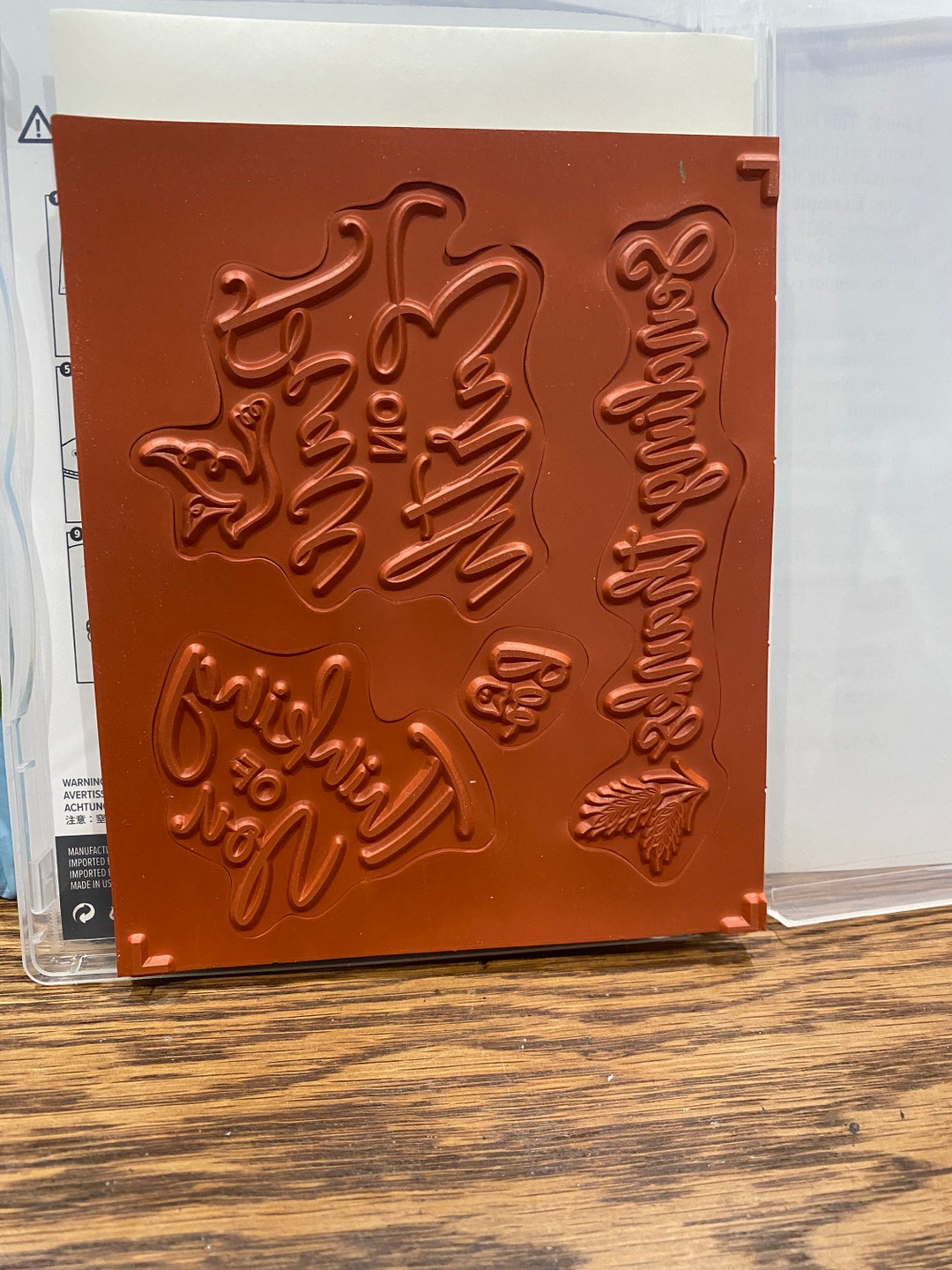 Stampin up Thinking Thanks & Peace - Etsy