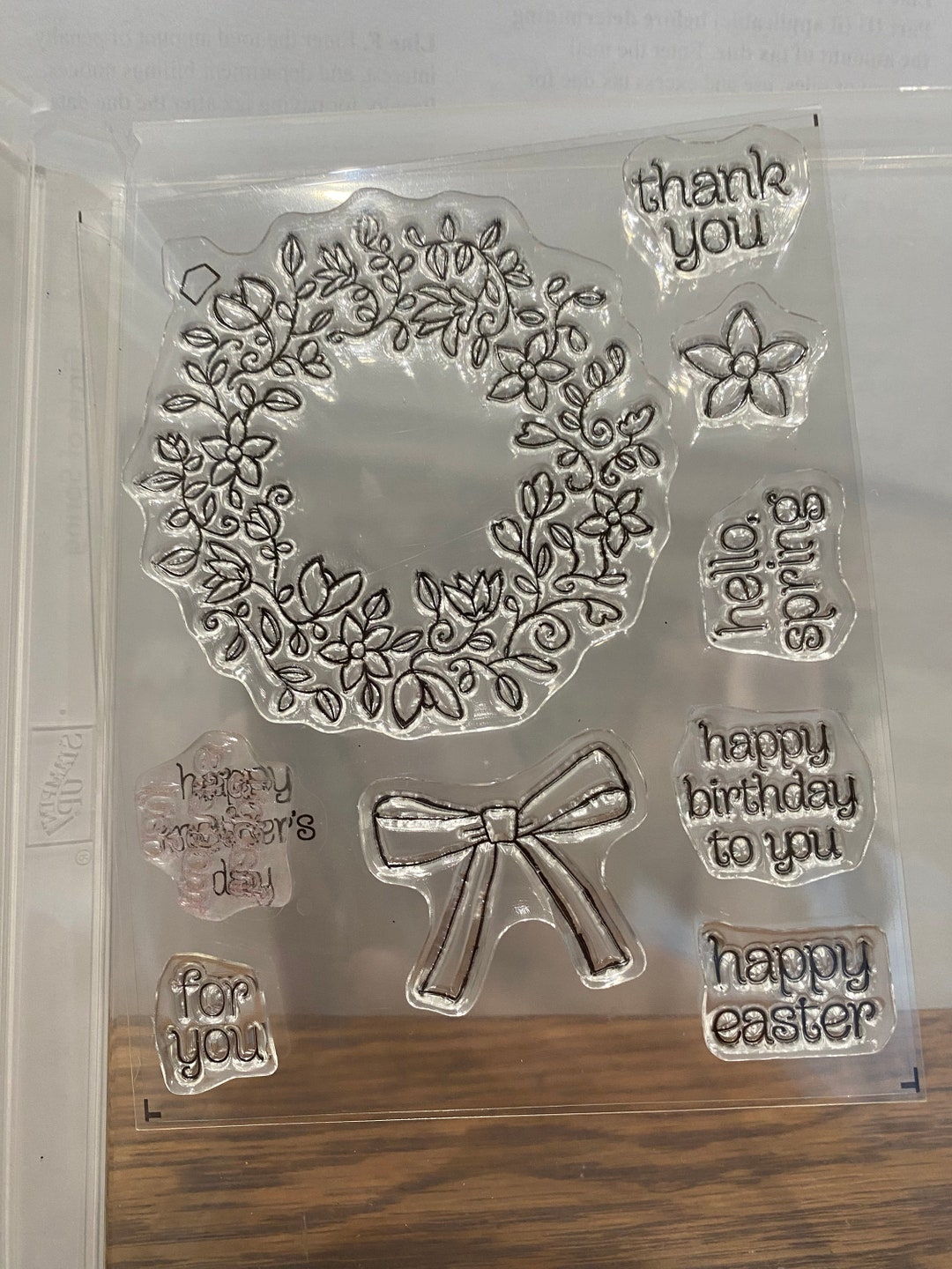 Stampin up Circle of Spring - Etsy