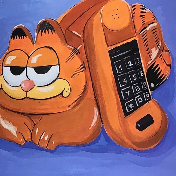 Garfield Phone - Etsy