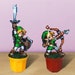 Super Mario RPG Legend of the Seven Stars Figures in Plant Pots – Mario ...