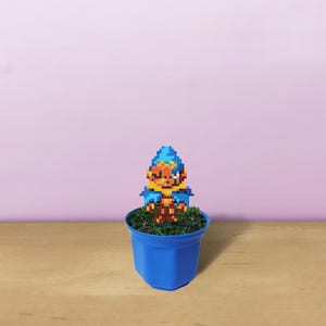 Super Mario RPG Legend of the Seven Stars Figures in Plant Pots – Mario ...