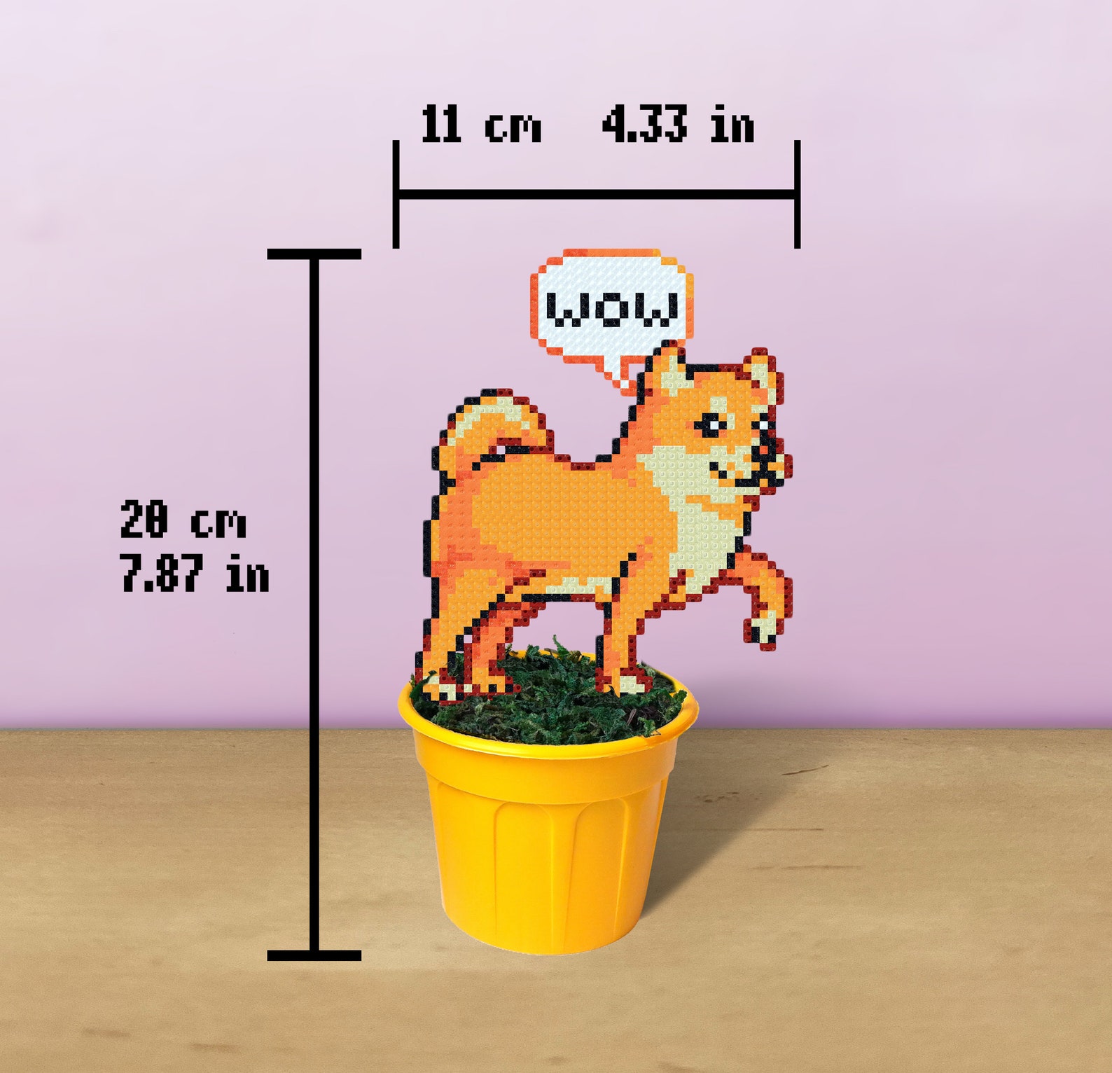 Doge Figure Dogecoin Funny Dog Figure Dog Meme Doggy - Etsy