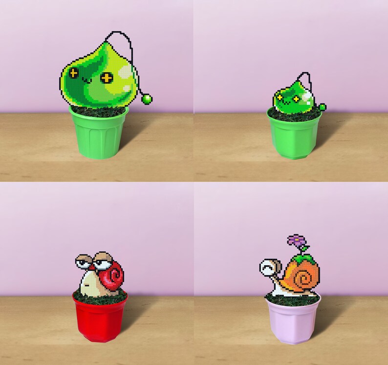 Maplestory Green Slime Red Snail Maplestory Cactus - Etsy Canada