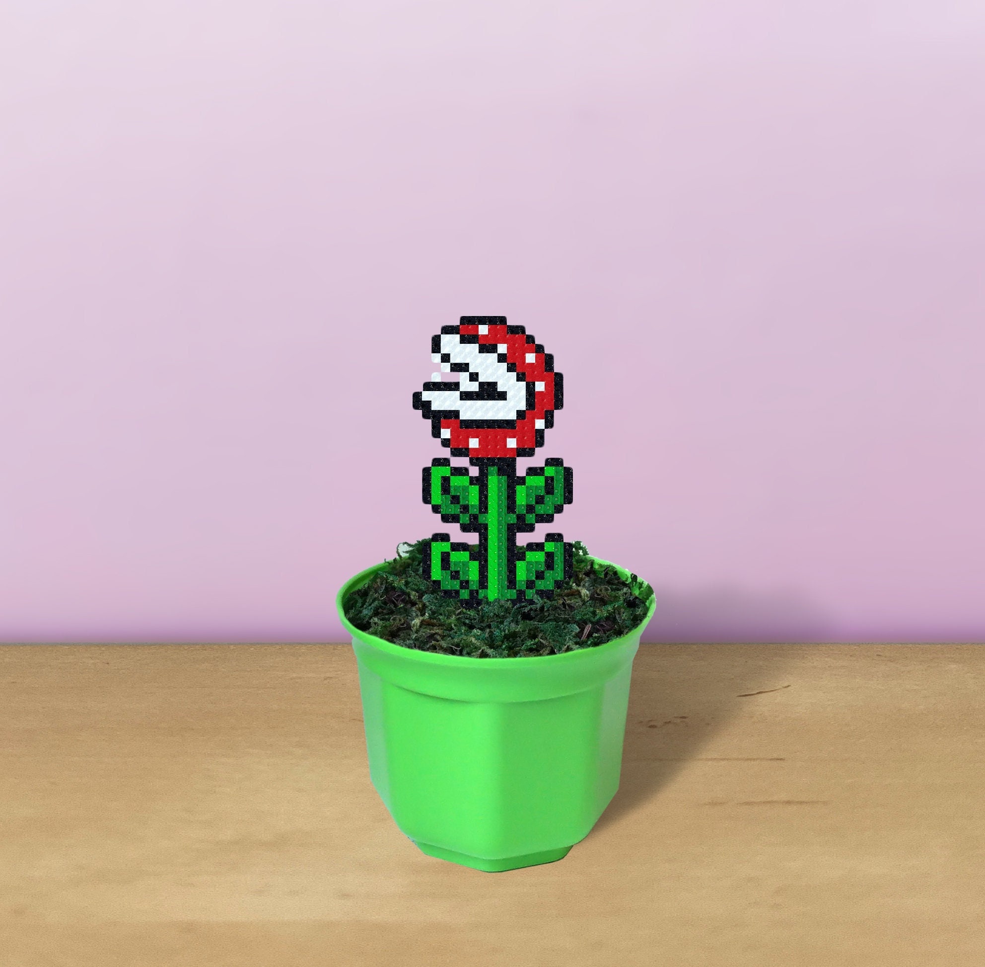 Mario Piranha Plant 8 Bit