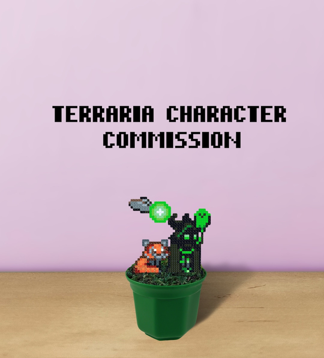 Terraria Character Commission - Fully Customized Figure, A Proven Gift ...