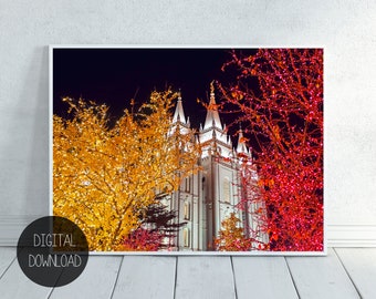 Temple square | Etsy