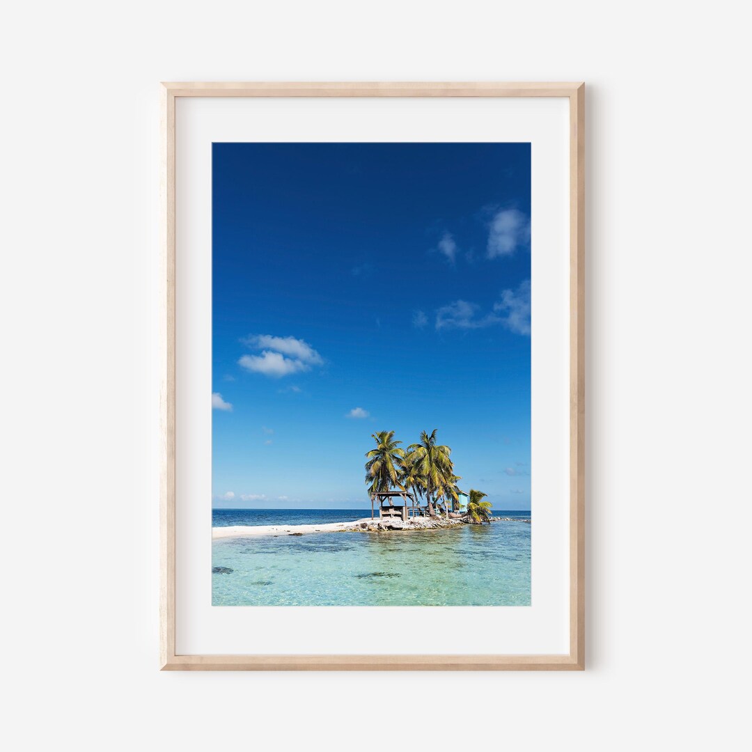 Belize Digital Download, Island Decor, Ocean Print, Printable Art ...