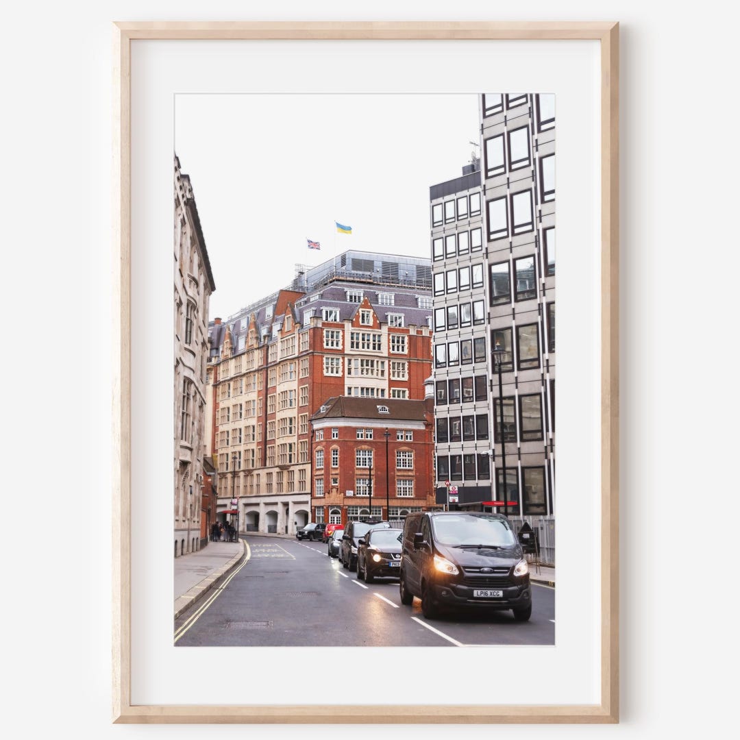 London City Art, Digital Download, City Art Print, Landmark Prints ...
