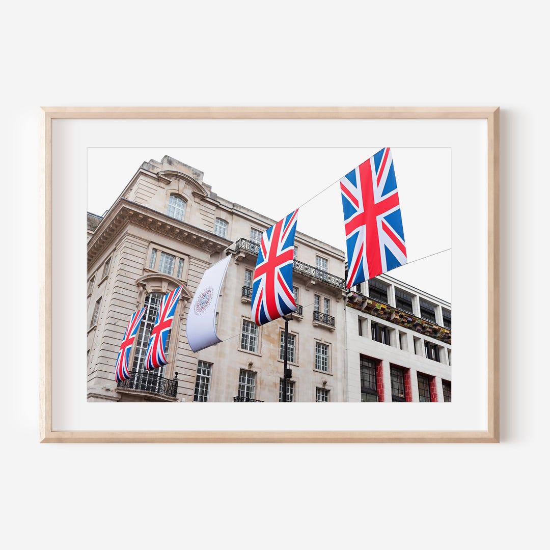 British Flag Art, Digital Download, London Street Print, Printable Art ...