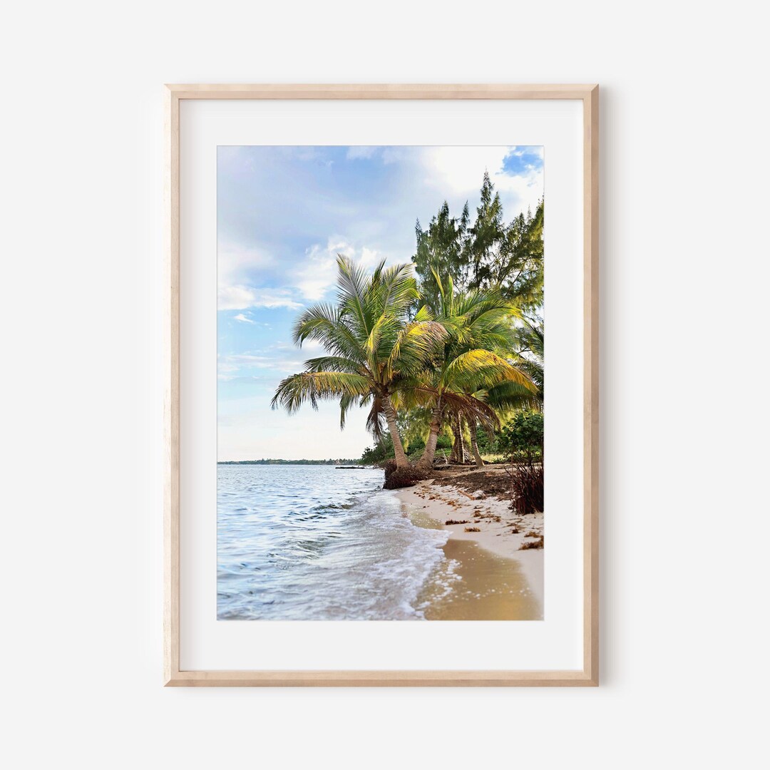 Belize Photography Print, Tropical Decor, Caribbean Beach Prints, Beach ...