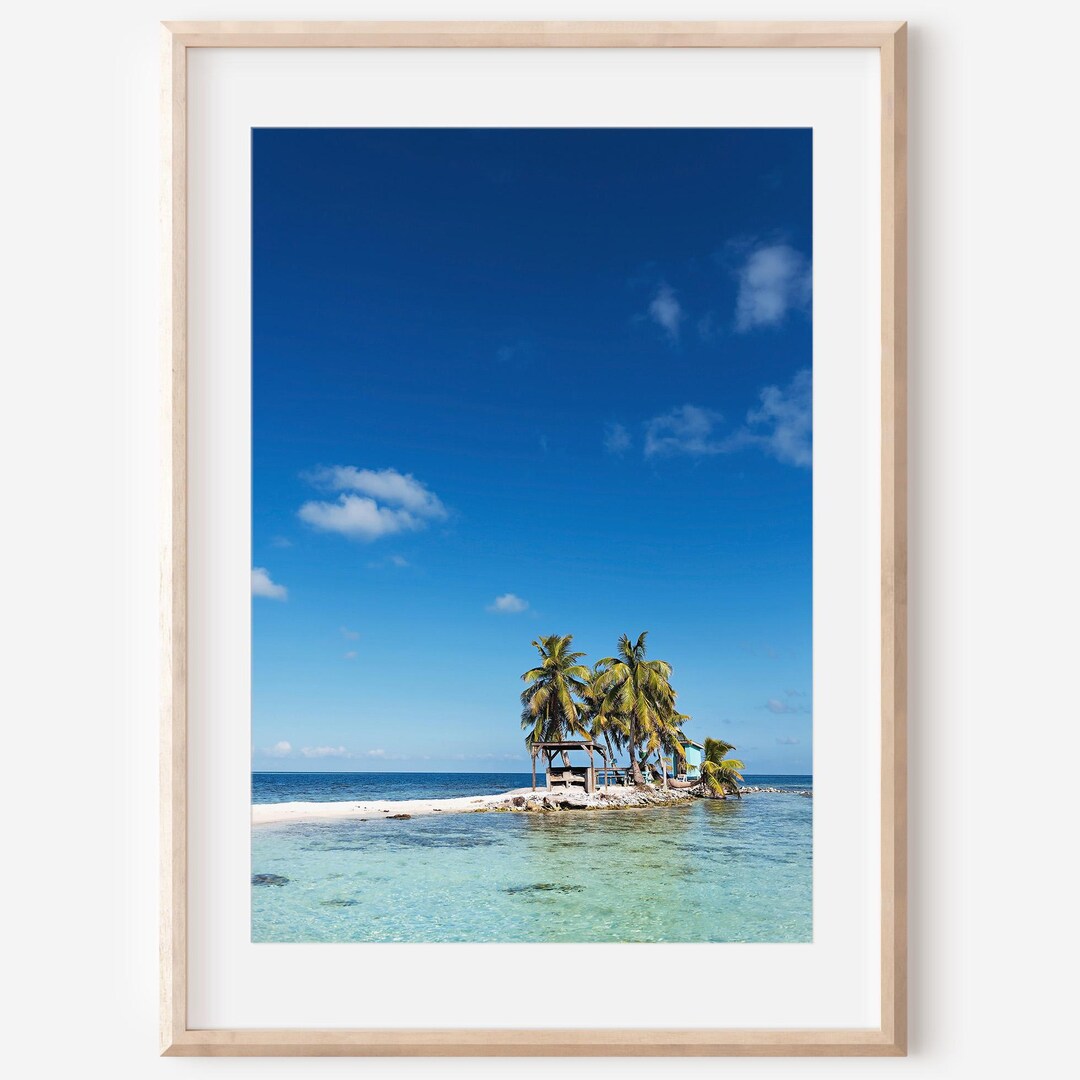 Belize Digital Download, Island Decor, Ocean Print, Printable Art ...