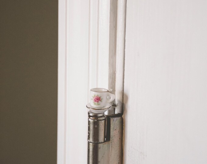 Floral Porcelain Hinge Buddy types Vary - Etsy