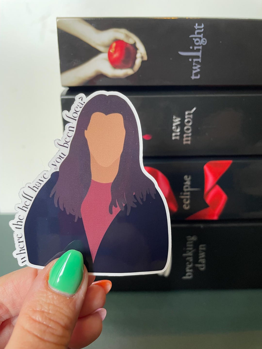 Twilight Jacob Black Loca Sticker - Etsy