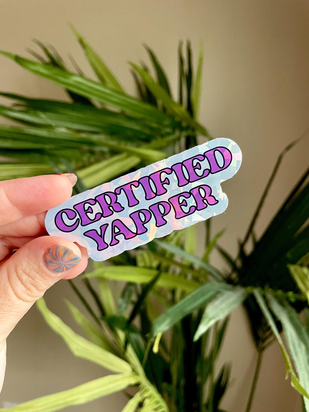 Certified Yapper Sticker - Etsy