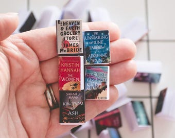 Custom Mini Books, You Pick Your Books!, for Mini Bookshelf, Mini Book ...