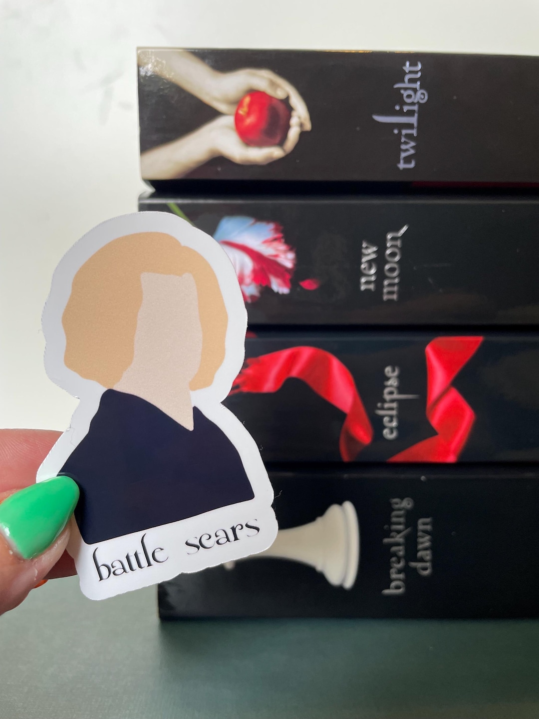Twilight Jasper Cullen Battle Scars Sticker - Etsy