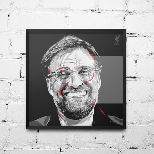 Jürgen Klopp Print - Etsy UK