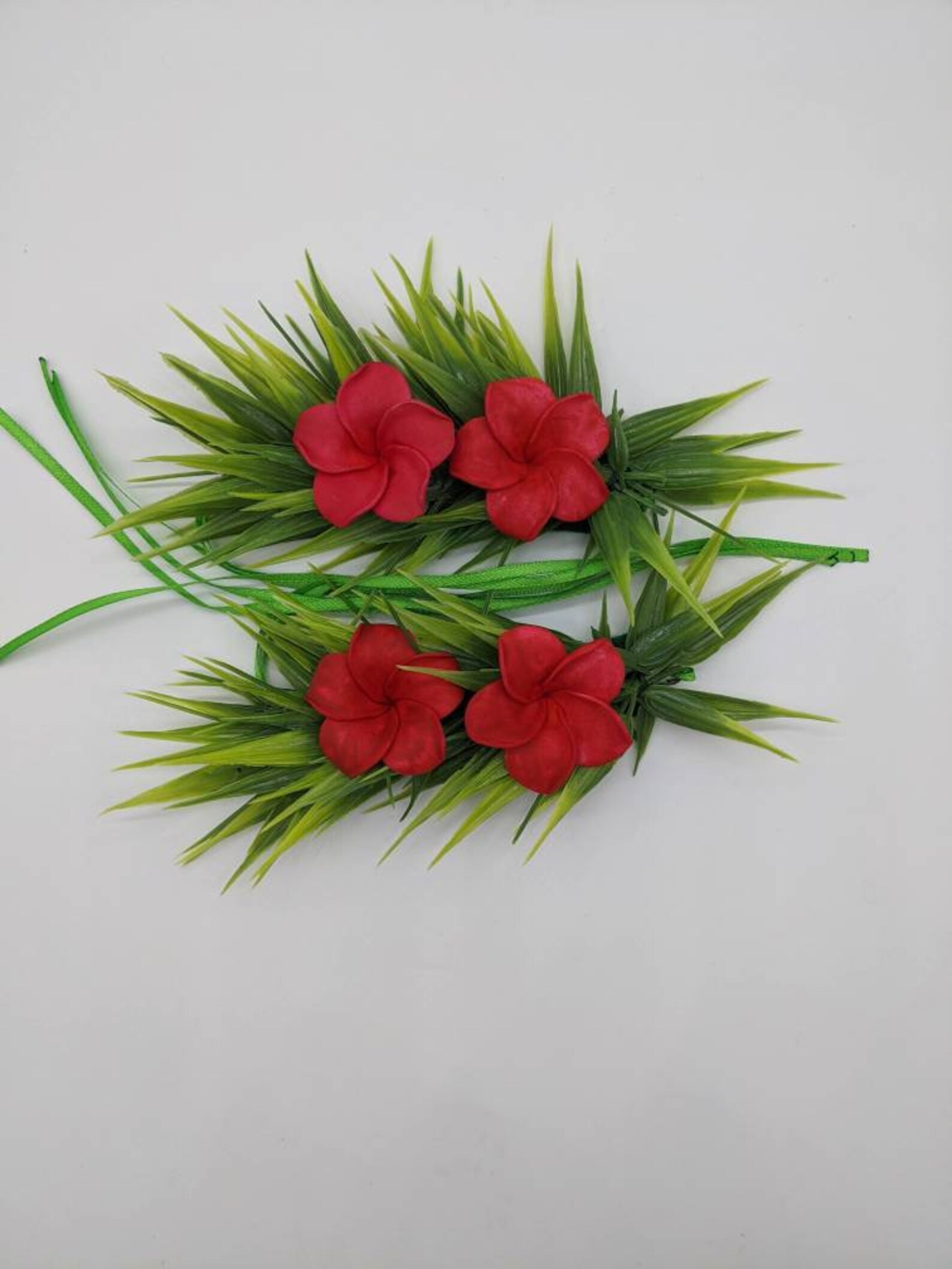 Plumeria Wrist Lei Kupe'e or Kupee Set 2 Count - Etsy