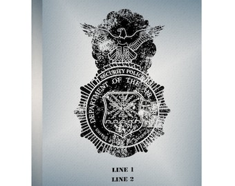 Air Force Security Police Badge - Etsy