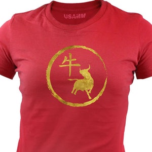 Ladies Original Chinese Zodiac Ox T-shirt - Etsy