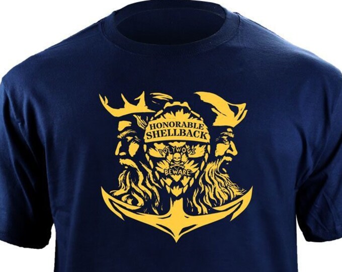 Original Honorable Shellback T-shirt - Etsy