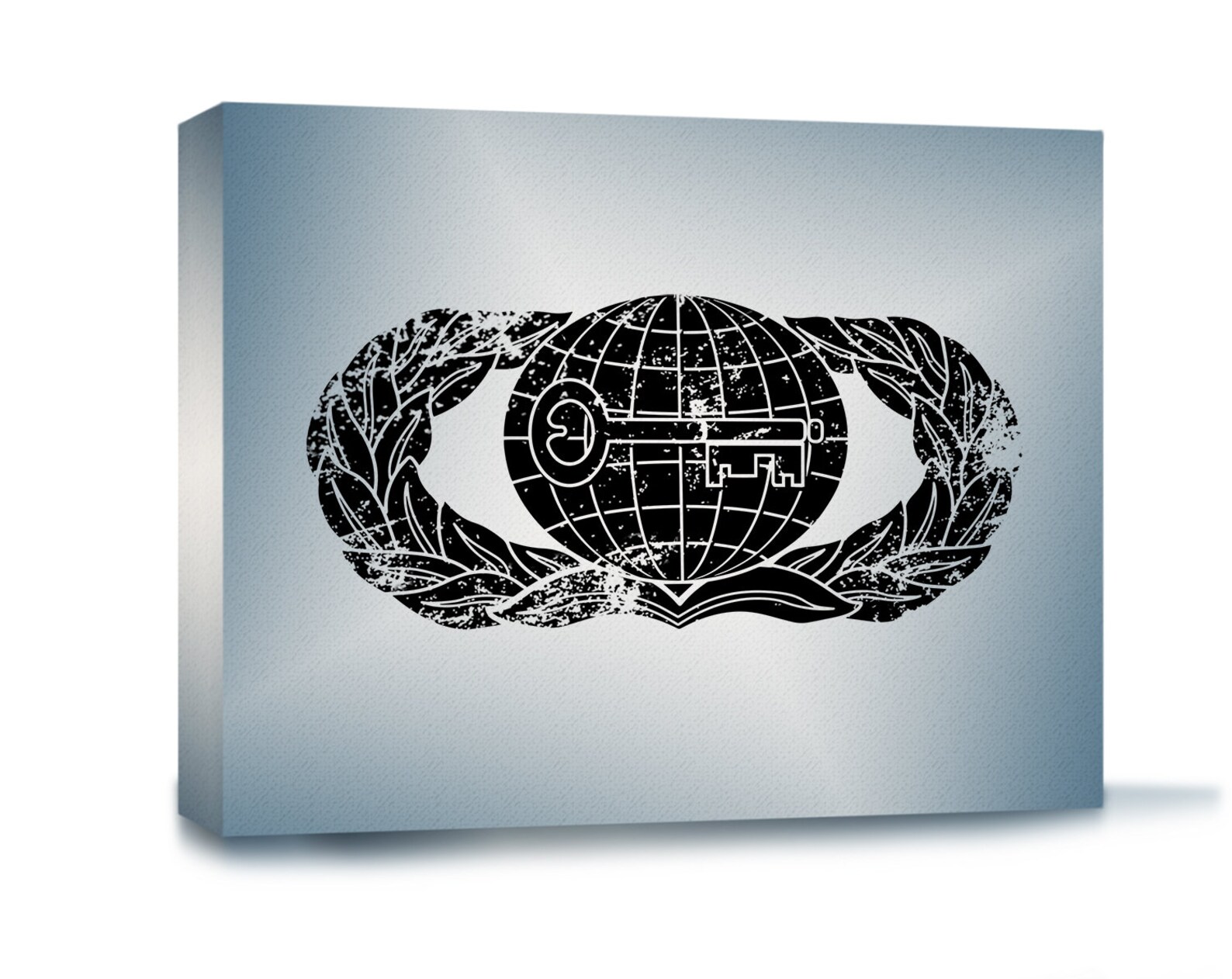 Air Force Intelligence Badge Gallery Wrapped Canvas - Etsy