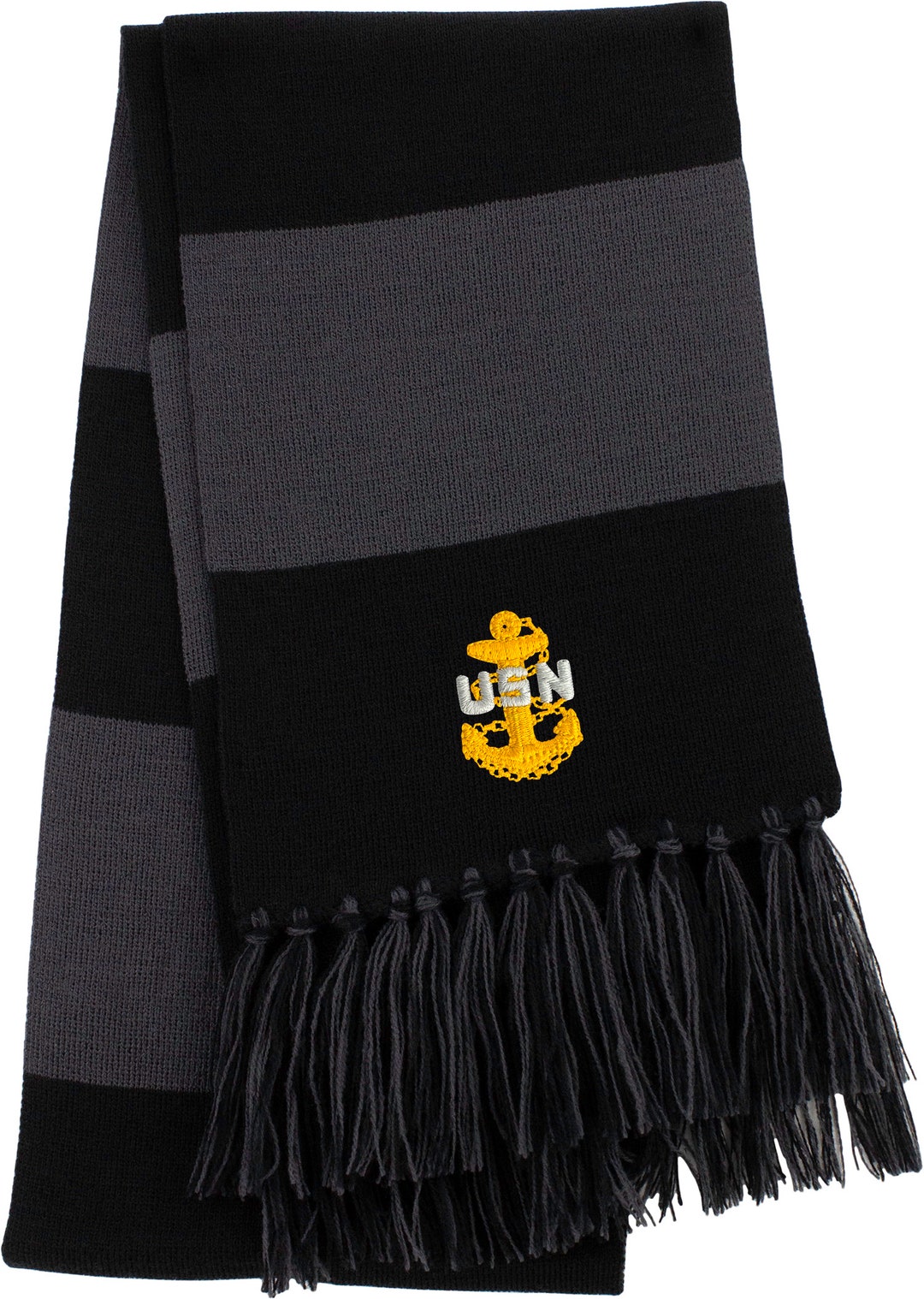 Navy E7 Chief Petty Officer Rank Embroidered Scarf - Etsy