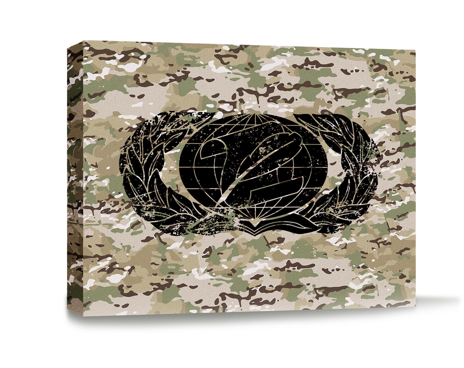 Air Force Information Management Badge Gallery Wrapped Canvas | Etsy