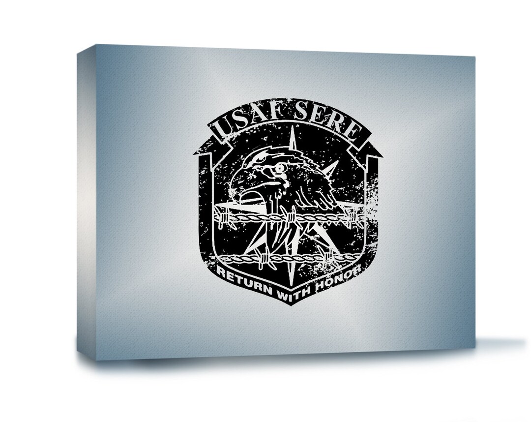 Air Force SERE Badge Gallery Wrapped Canvas - Etsy