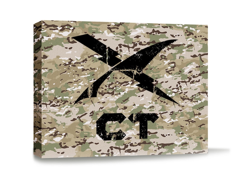 Navy Cryptologic Technician (CT) Ratings Badge Gallery Wrapped Canvas ...