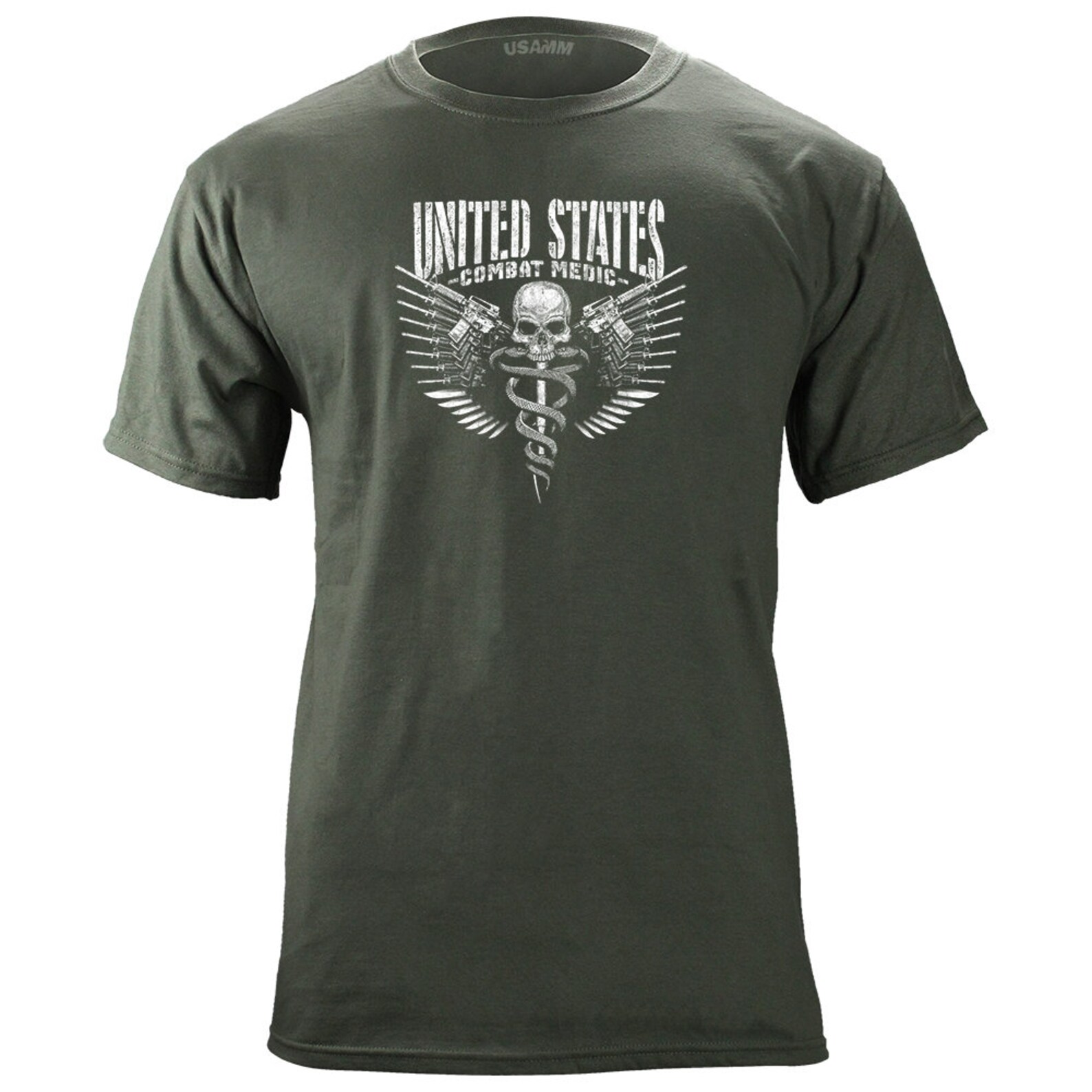U.S. Combat Medic Caduceus Graphic T-shirt - Etsy